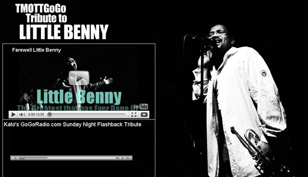 TMOTTGoGo Tribute to Little Benny - TMOTTGoGo Virtual Online Museum
